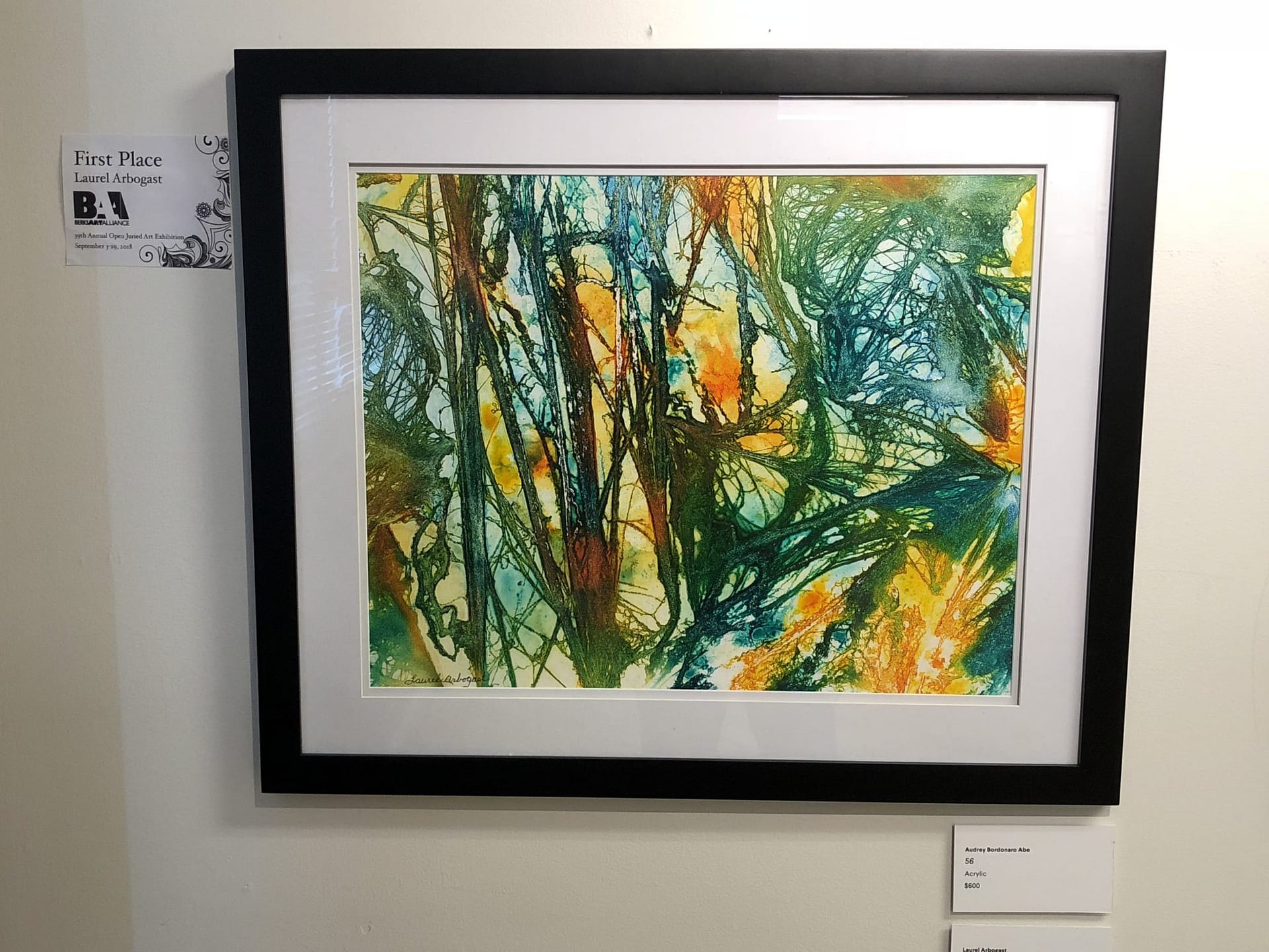 Exposición abierta con jurado de la Berks Art Alliance - GoggleWorks