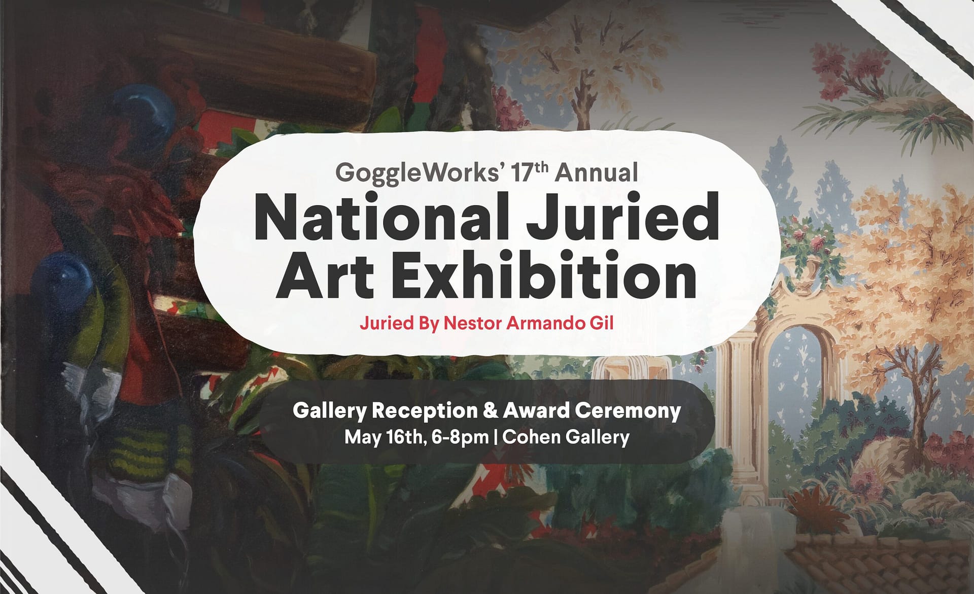 GoggleWorks 17th Annual National Juried Art Exhibition Reception ...
