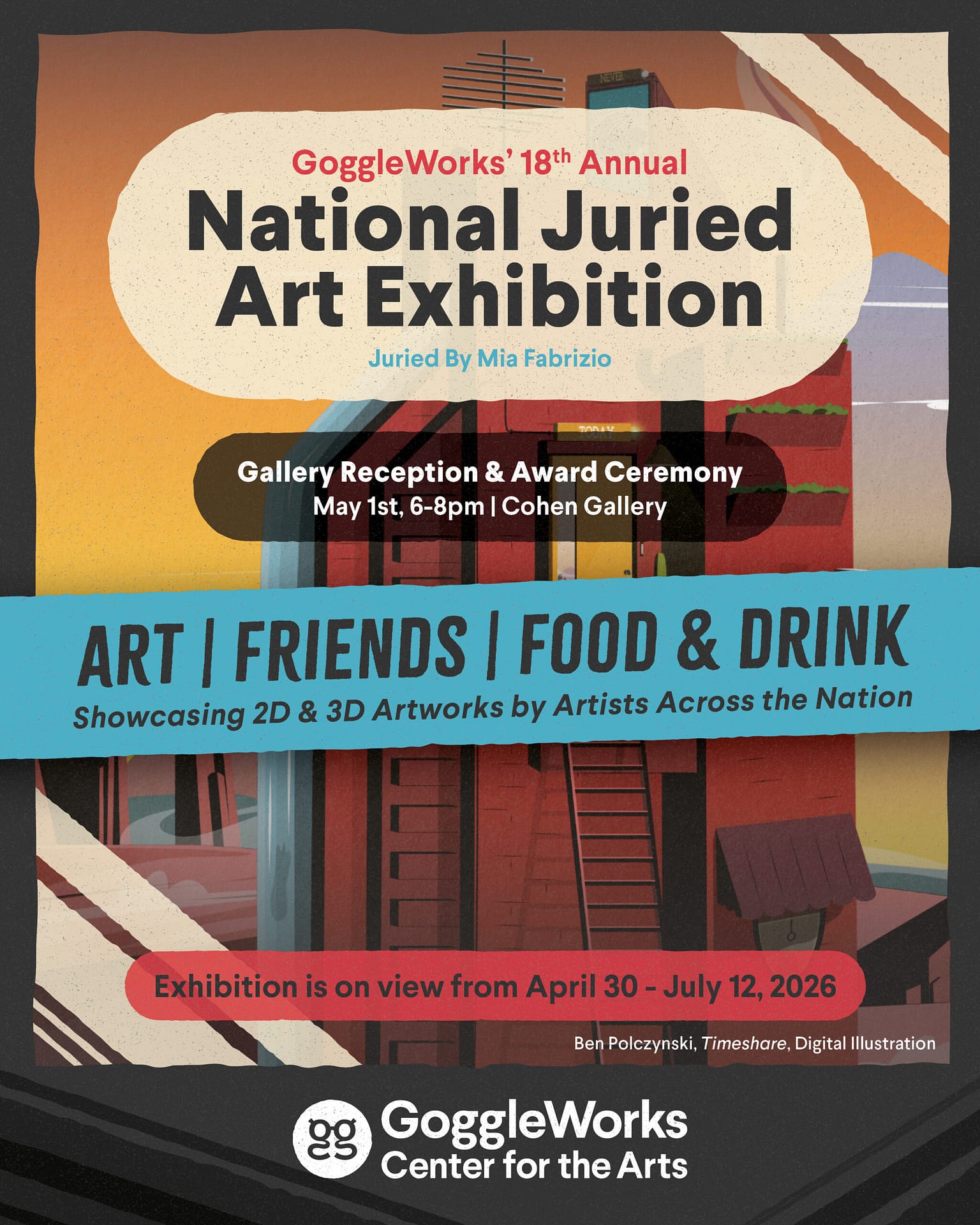 GoggleWorks’ 18th Annual Juried Exhibition: Gallery Reception & Award ...