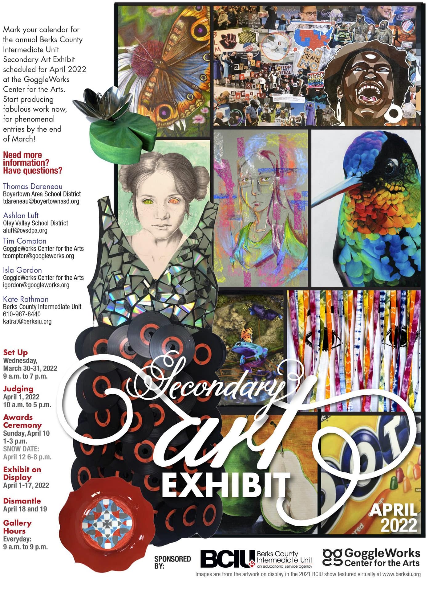 2022 BCIU Secondary Art Exhibit - GoggleWorks